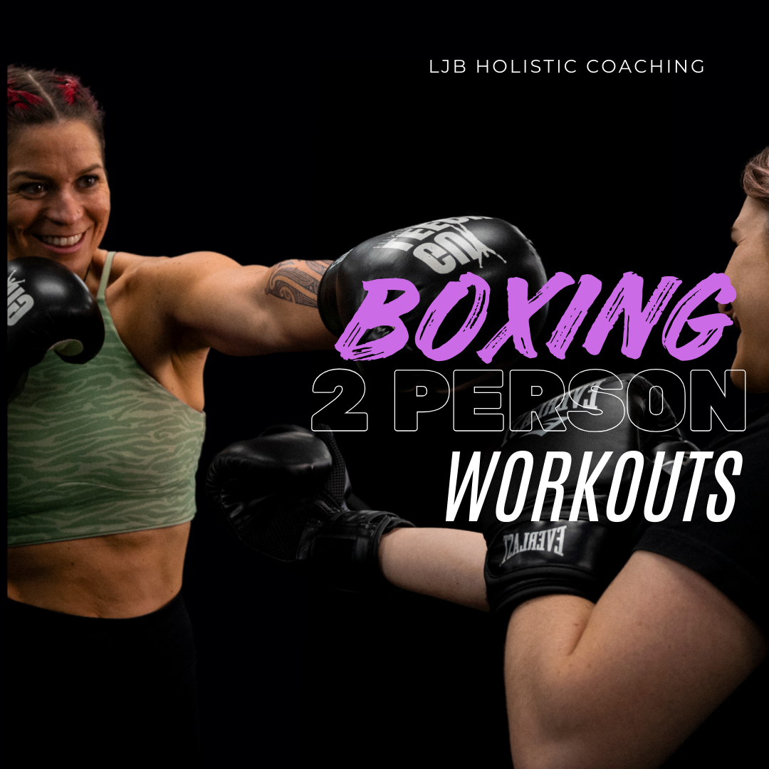 Boxing 2 Person Workouts by Lena Barrett